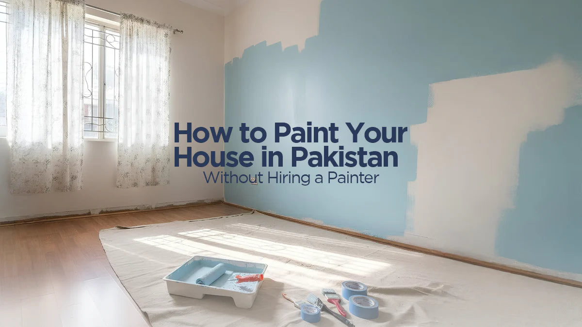 How to Paint Your House in Pakistan Without Hiring a Painter – (2026)