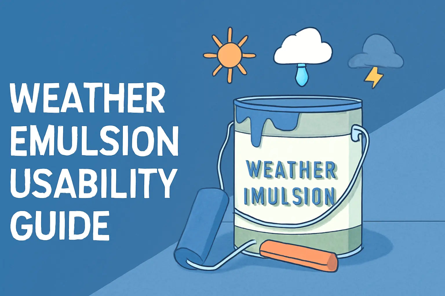 Detailed Bluebird Weather Emulsion Usability/Application Guide -(2026)